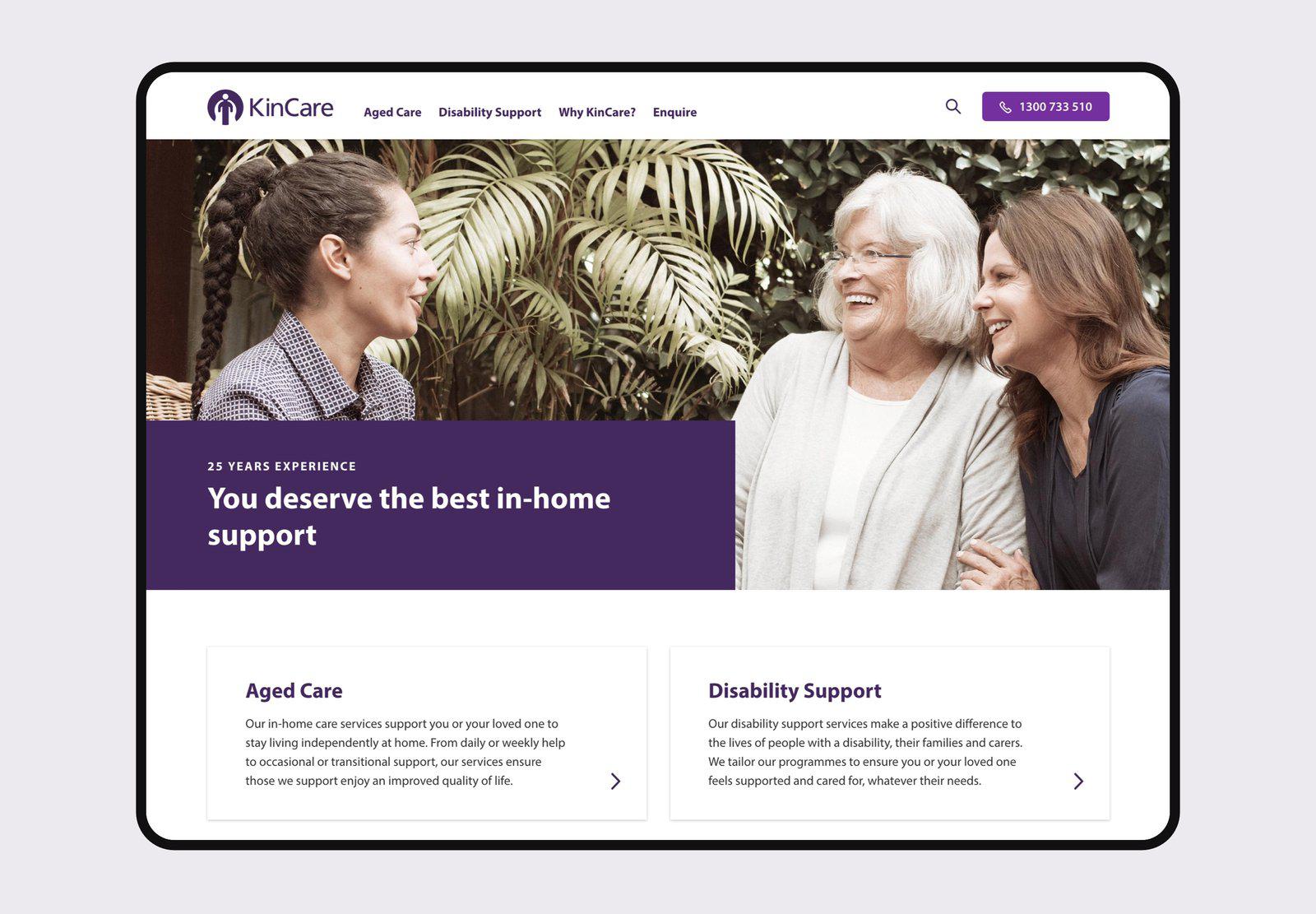 Kincare case study: Reshaping aged care for the customer | Pollen Digital
